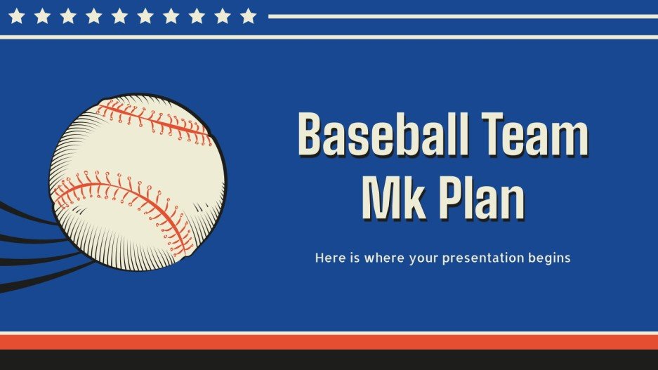 Baseball Team MK Plan | Google Slides & PowerPoint