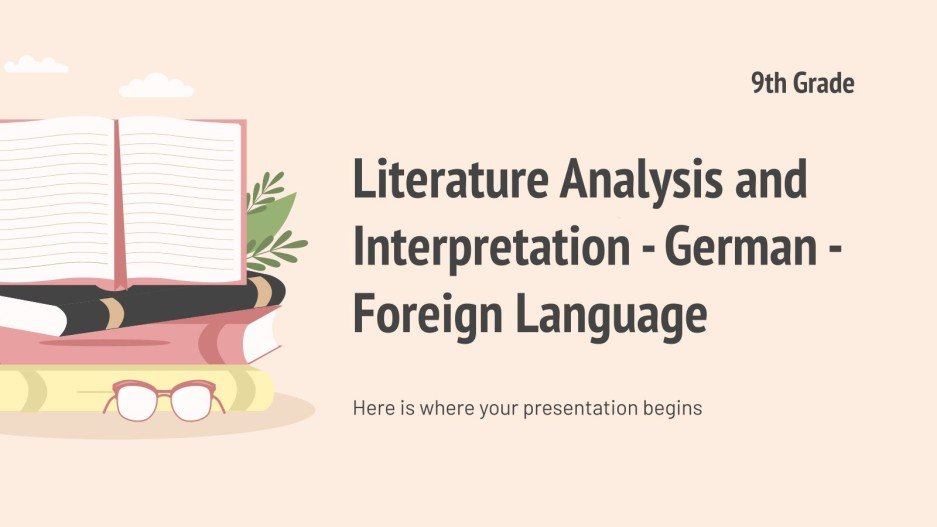 Literature Analysis and Interpretation - German