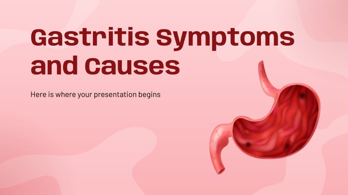 Gastritis Symptoms and Causes | Google Slides & PowerPoint