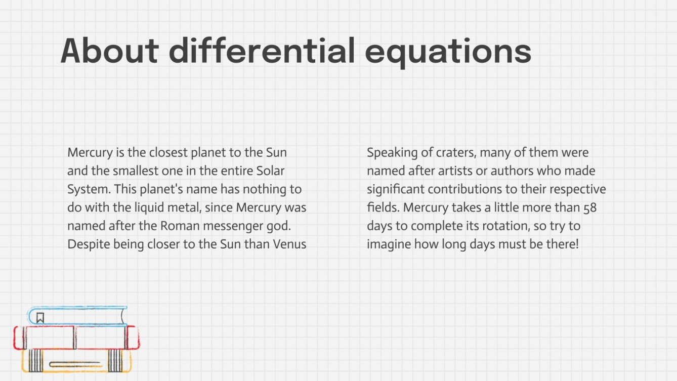Differential Equations - Maths - 12th Grade
