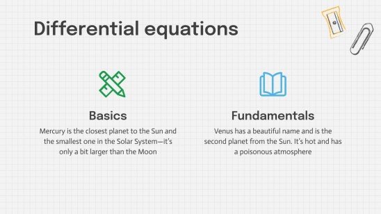 Differential Equations - Maths - 12th Grade