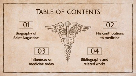 St. Augustine: Medical Contributions | Google Slides & PPT