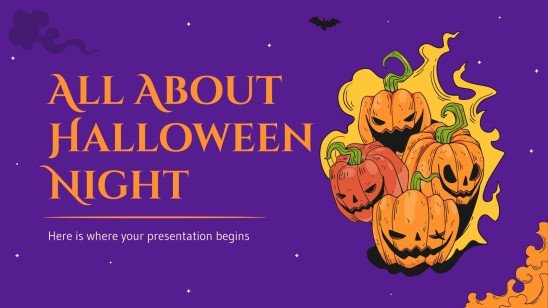 Plantillas gratis de Halloween para Google Slides y PowerPoint