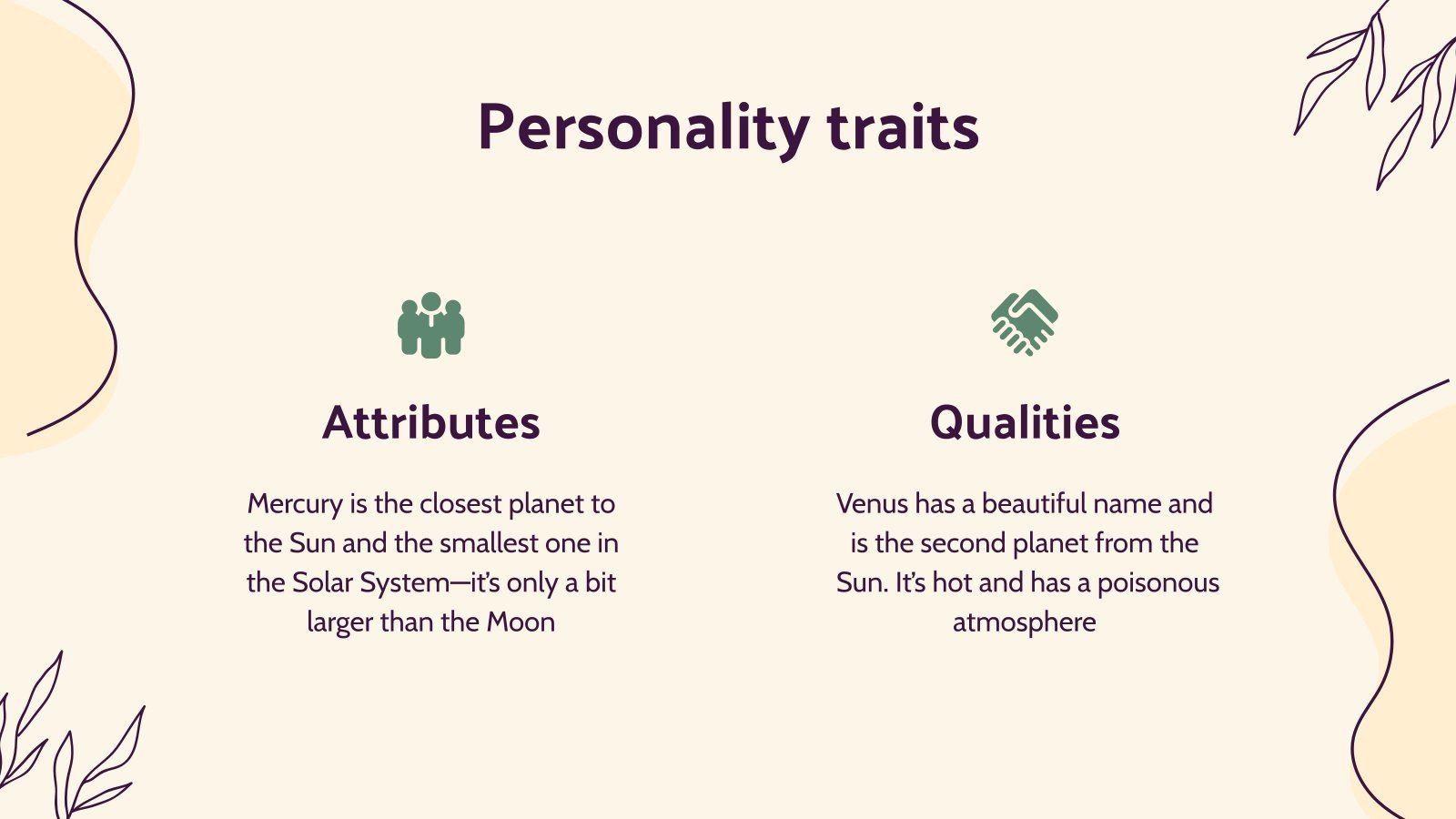 Descriptions of People and Physical Attributes - German