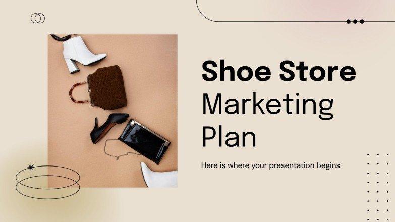 Google Slides and PowerPoint templates about shoes