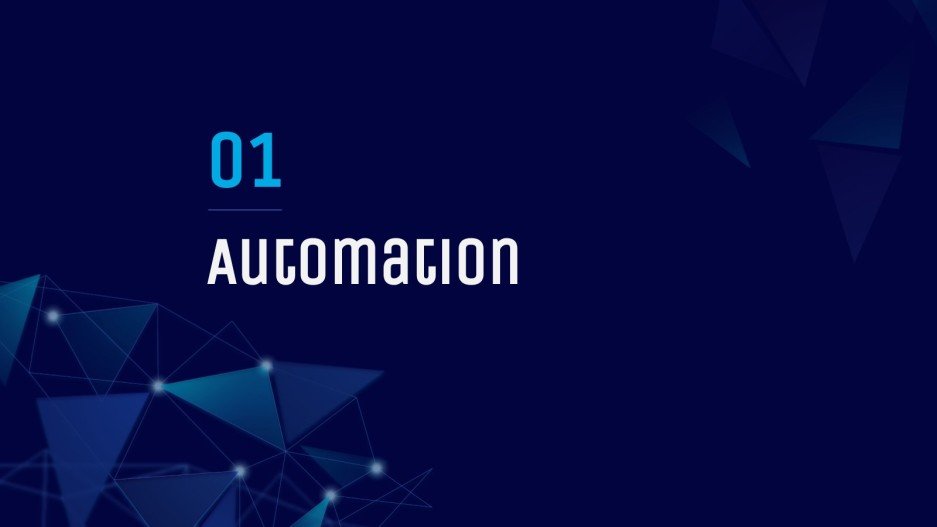 Simple Geometric Tech Theme | Google Slides & PPT