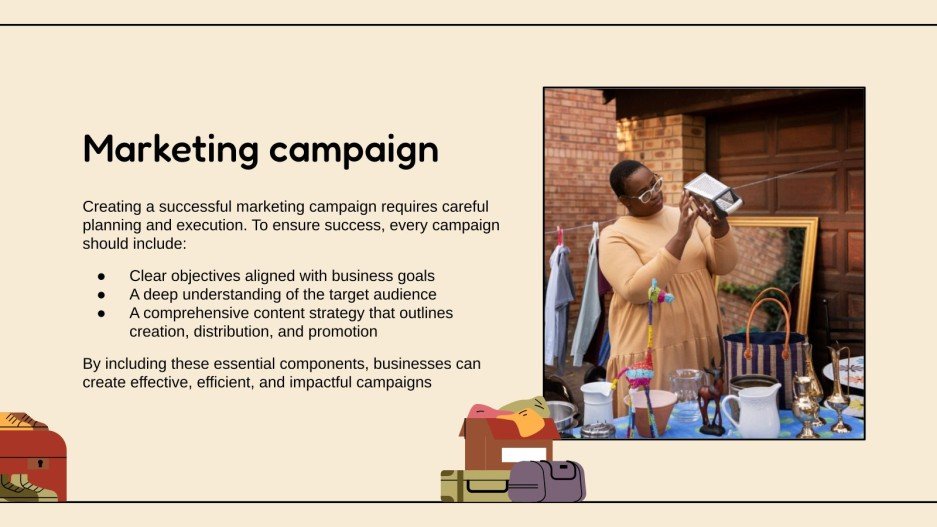 Thrift Shop Campaign | Google Slides & PowerPoint
