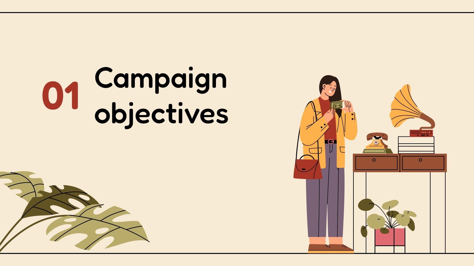 Thrift Shop Campaign | Google Slides & PowerPoint