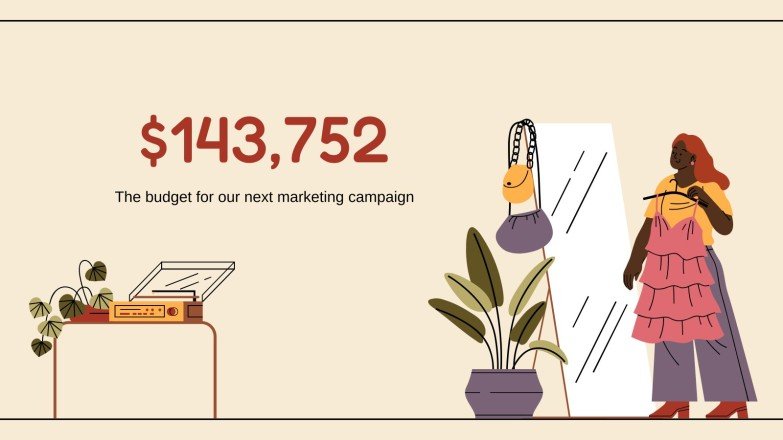 Thrift Shop Campaign | Google Slides & PowerPoint