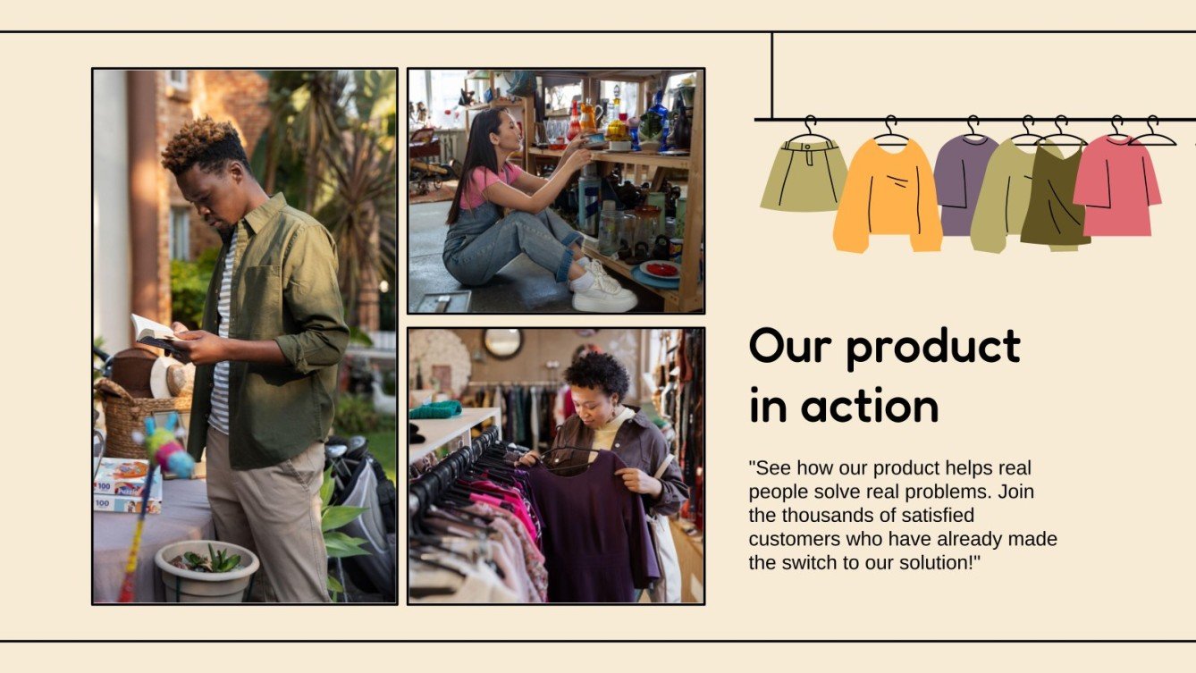 Thrift Shop Campaign | Google Slides & PowerPoint