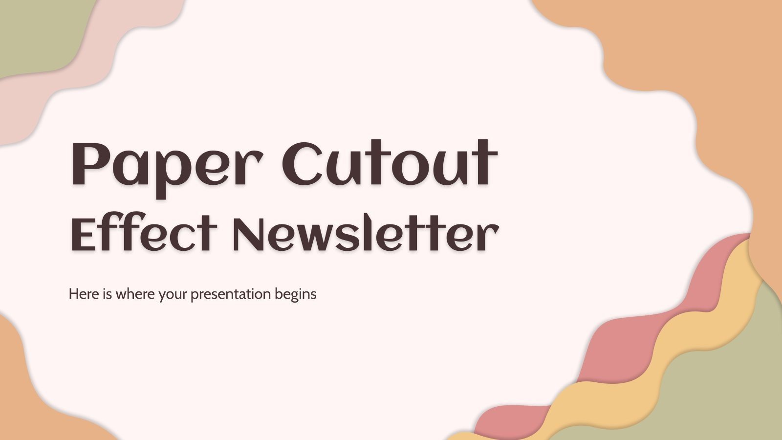 Free Newsletter Google Slides themes and PowerPoint templates