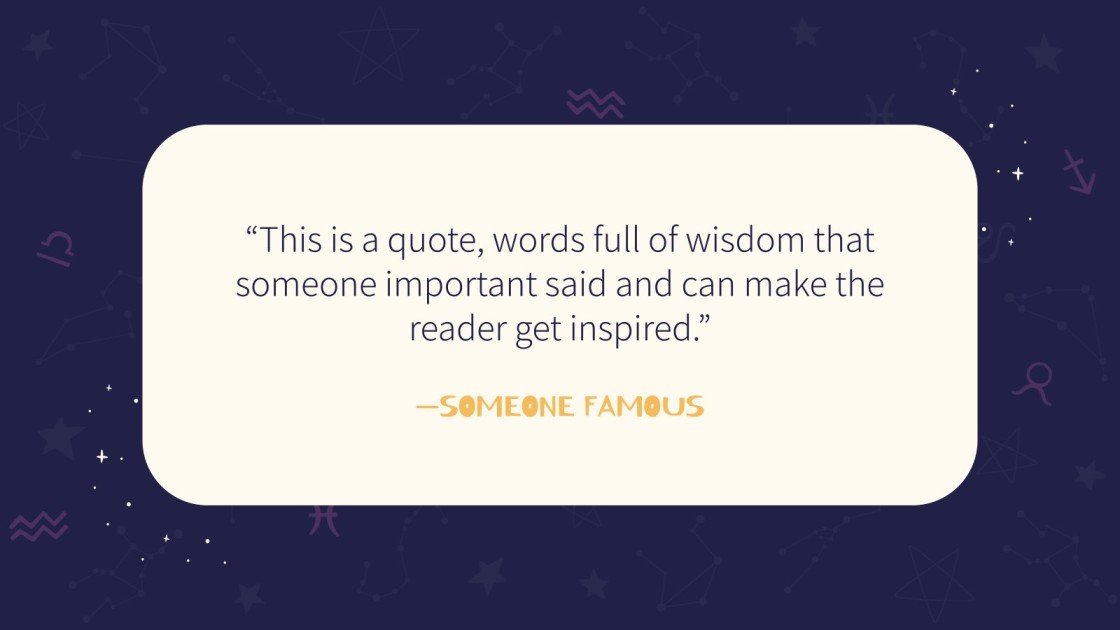 Zodiac Signs | Google Slides & PowerPoint theme