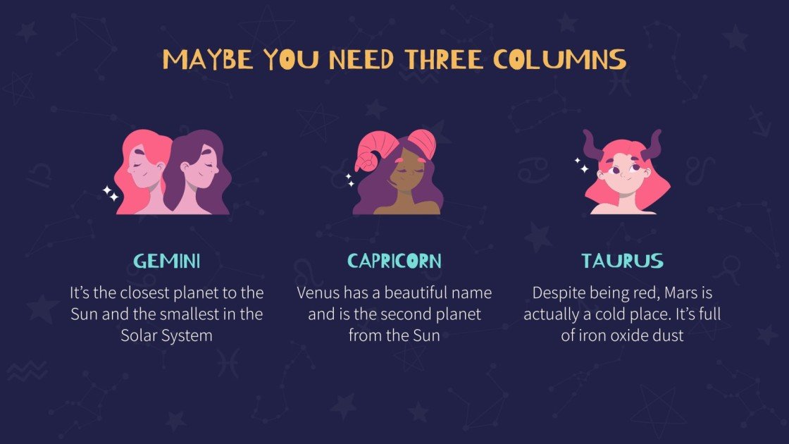 Zodiac Signs | Google Slides & PowerPoint theme