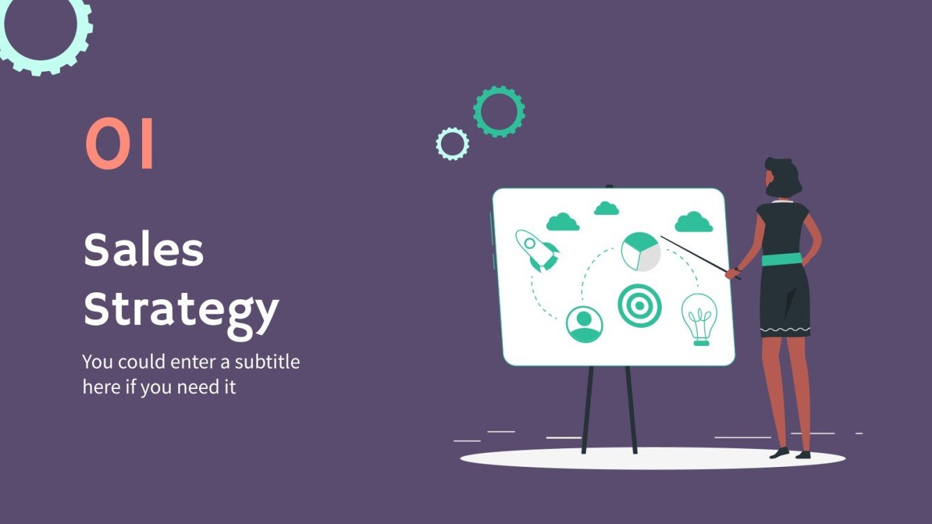 Creative Sales Strategy Google Slides & PowerPoint template