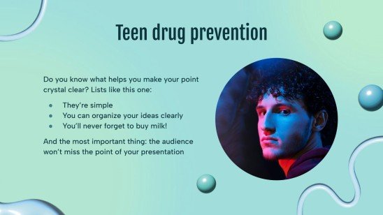 Substance Abuse Prevention and Intervention | Google Slides