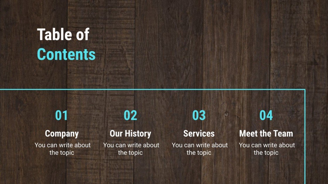 Wood Texture Google Slides theme and PowerPoint template