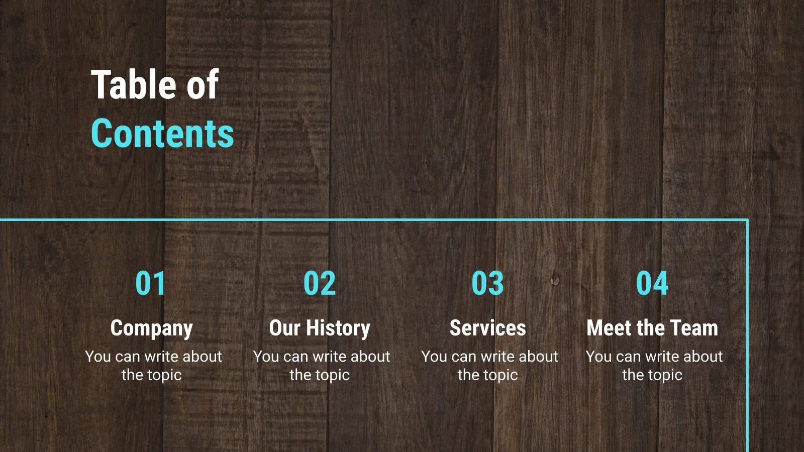 Wood Texture Google Slides theme and PowerPoint template