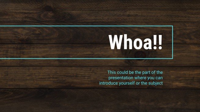 Wood Texture Google Slides theme and PowerPoint template