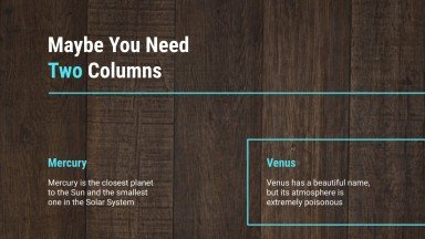 Wood Texture Google Slides theme and PowerPoint template