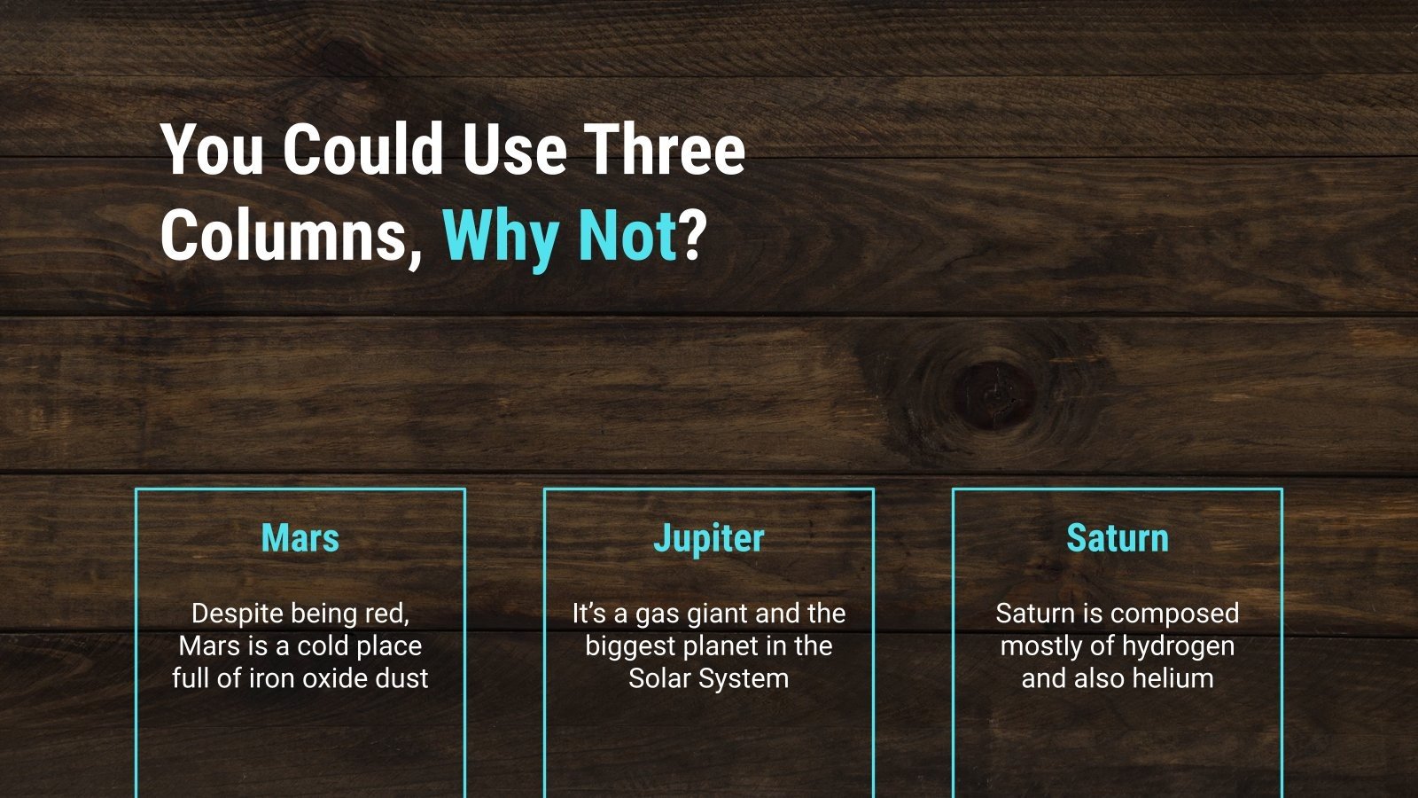 Wood Texture Google Slides theme and PowerPoint template