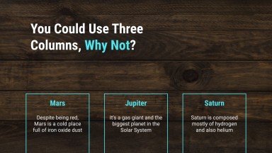 Wood Texture Google Slides theme and PowerPoint template