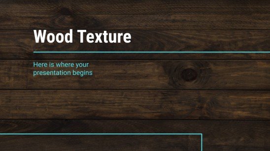 Free templates about Wood for Google Slides & PowerPoint