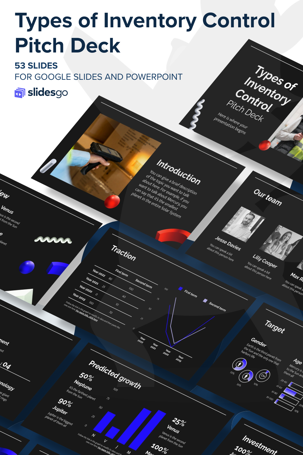 Types of Inventory Control Pitch Deck | Google Slides & PPT