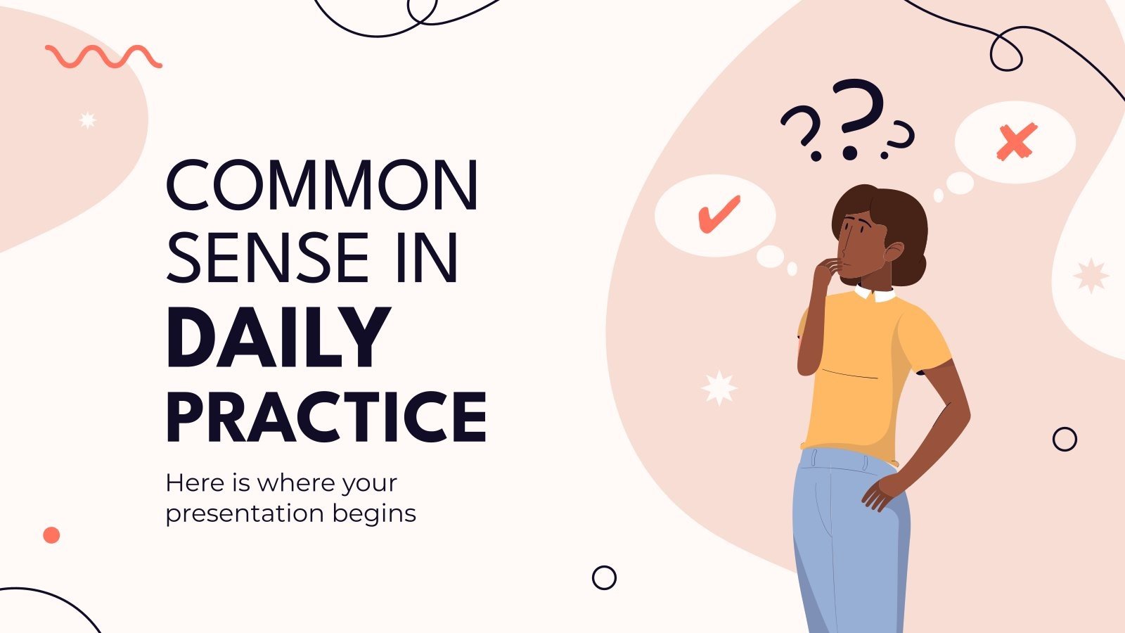 Common Sense in Daily Practice | Google Slides & PPT