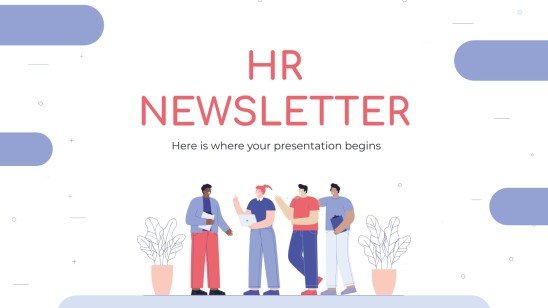 Modelos grátis para Newsletter do Google Slides e PPT