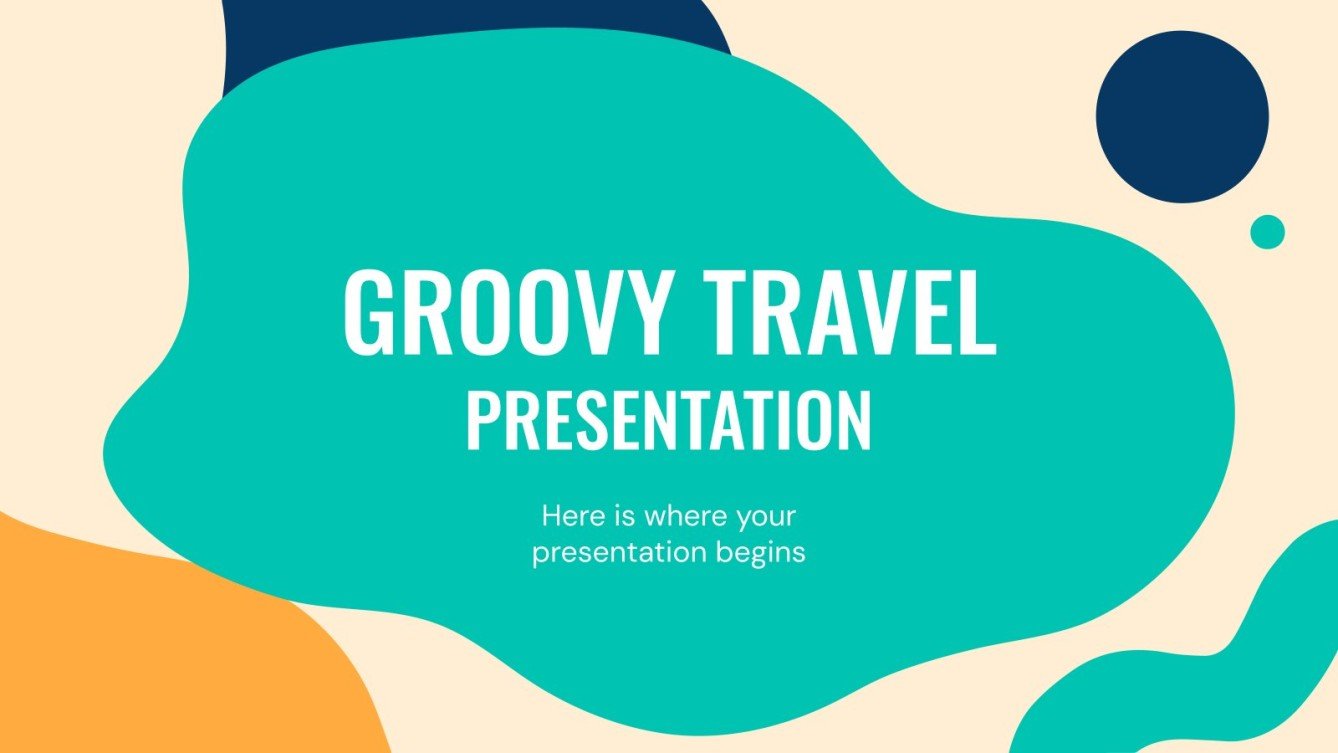 Groovy Travel Google Slides theme & PowerPoint template
