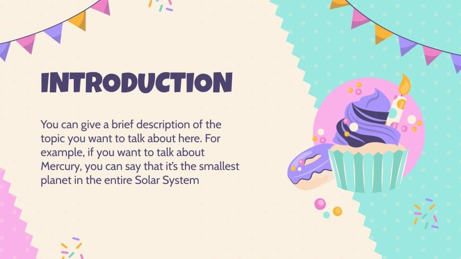 Event Planning Process for Birthdays | Google Slides & PPT