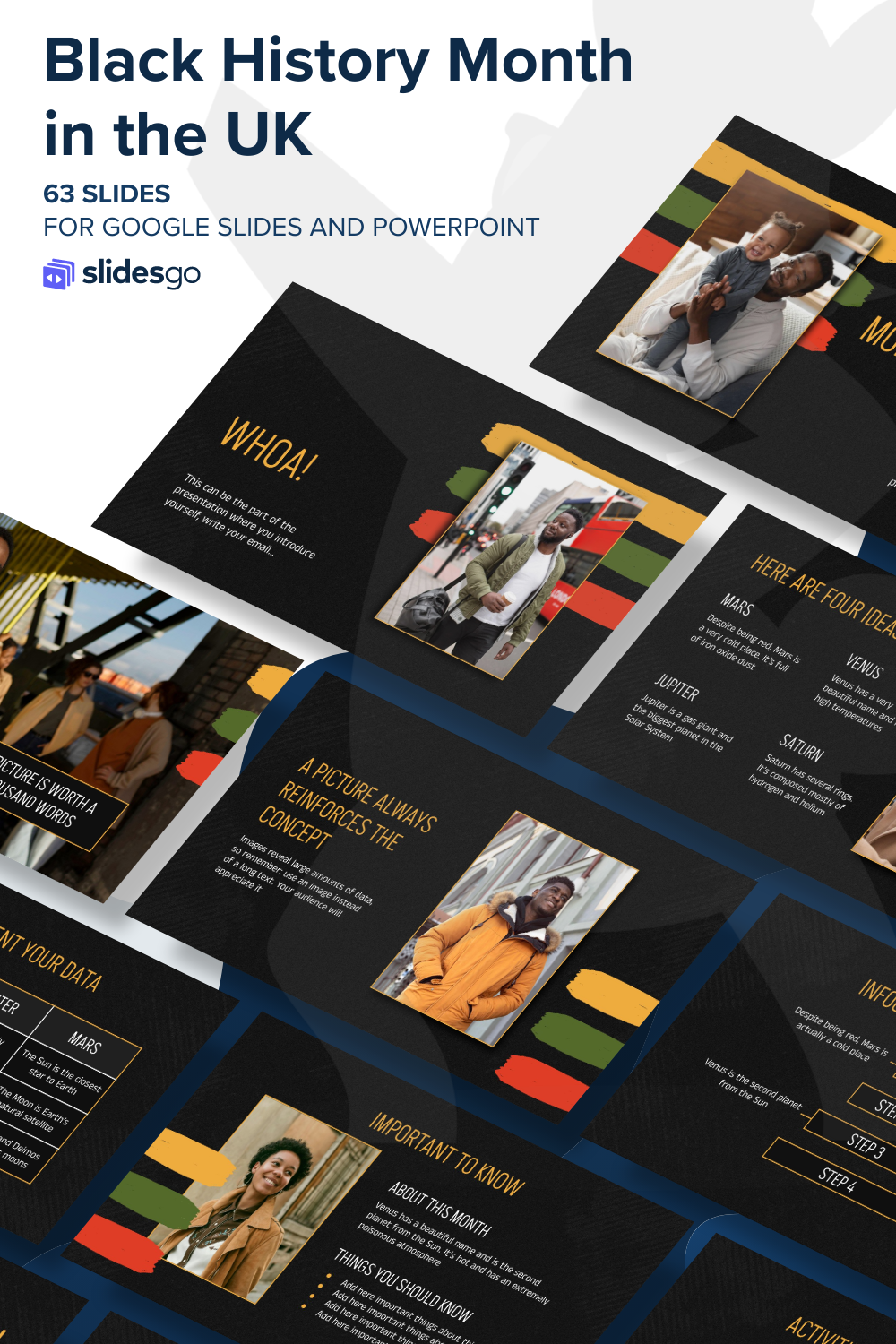 Black History Month in the UK | Google Slides & PPT