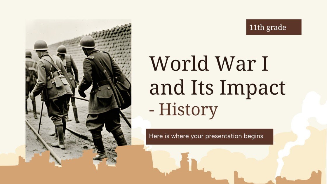 World War I and Its Impact | Google Slides & PowerPoint