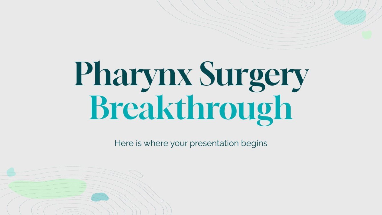 Free Google Slides & PowerPoint templates related to Surgery