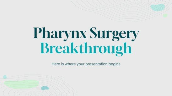 Free Google Slides & PowerPoint templates related to Surgery