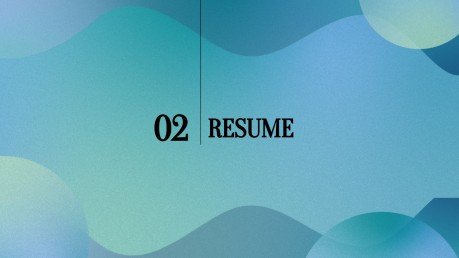 Turquoise Color Palette Portfolio | Google Slides & PPT