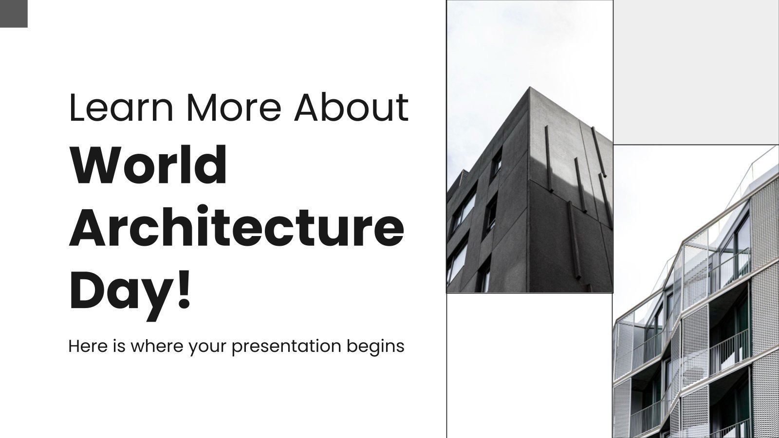 Learn More About World Architecture Day!