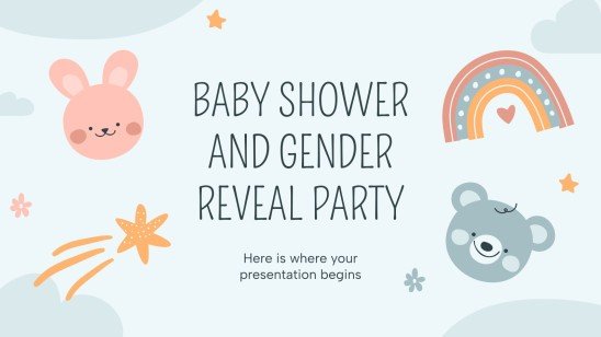 Free baby-themed templates for Google Slides and PPT
