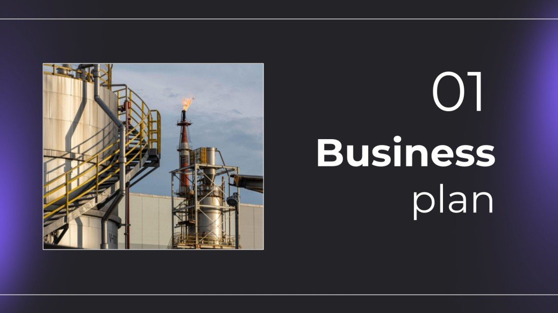 Petroleum Refinery Business Plan | Google Slides & PPT