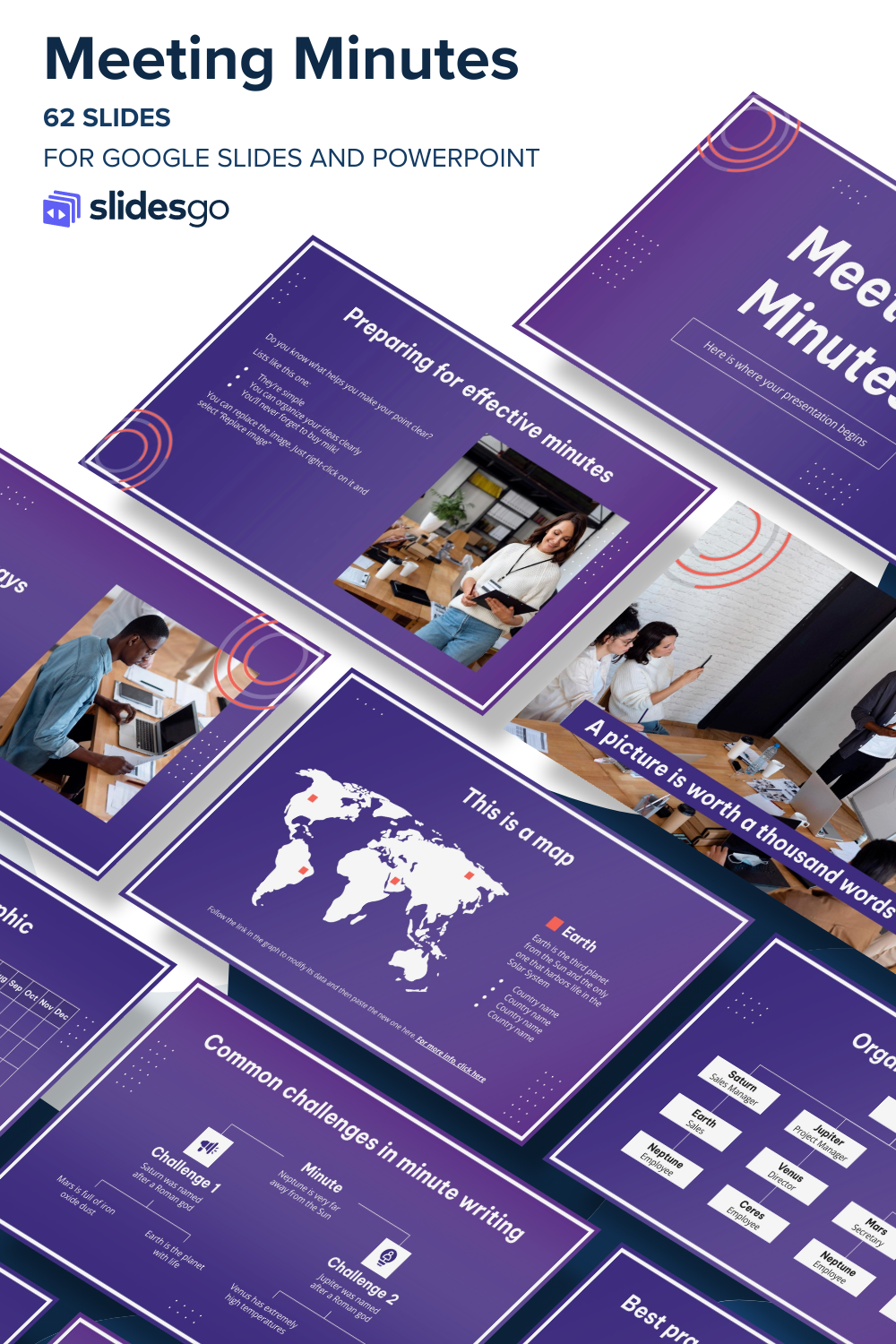 Meeting Minutes | Google Slides & PowerPoint