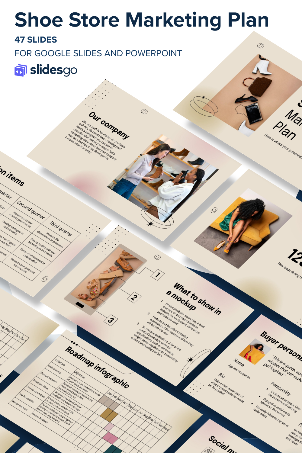 Shoe Store Marketing Plan | Google Slides & PowerPoint