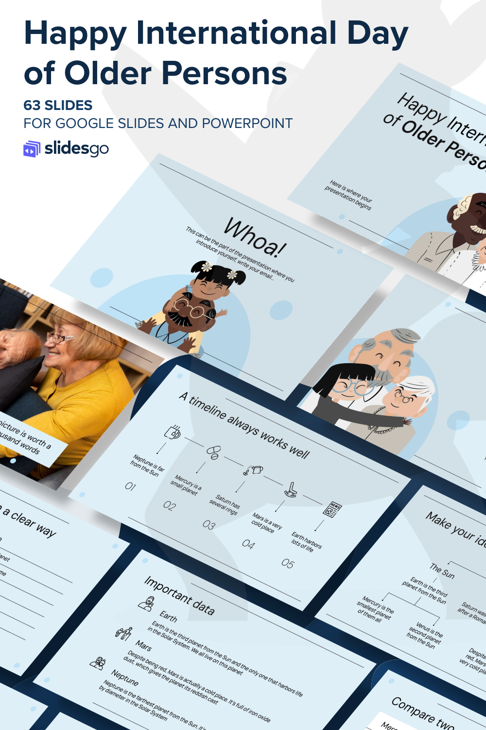 Happy International Day of Older Persons | Google Slides