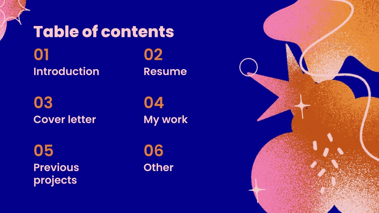 Innovative Profession Portfolio | Google Slides & PPT