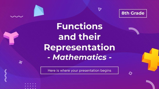 Functions and their Representations - Mathematics