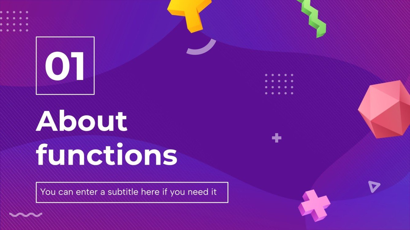 Functions and their Representations - Mathematics