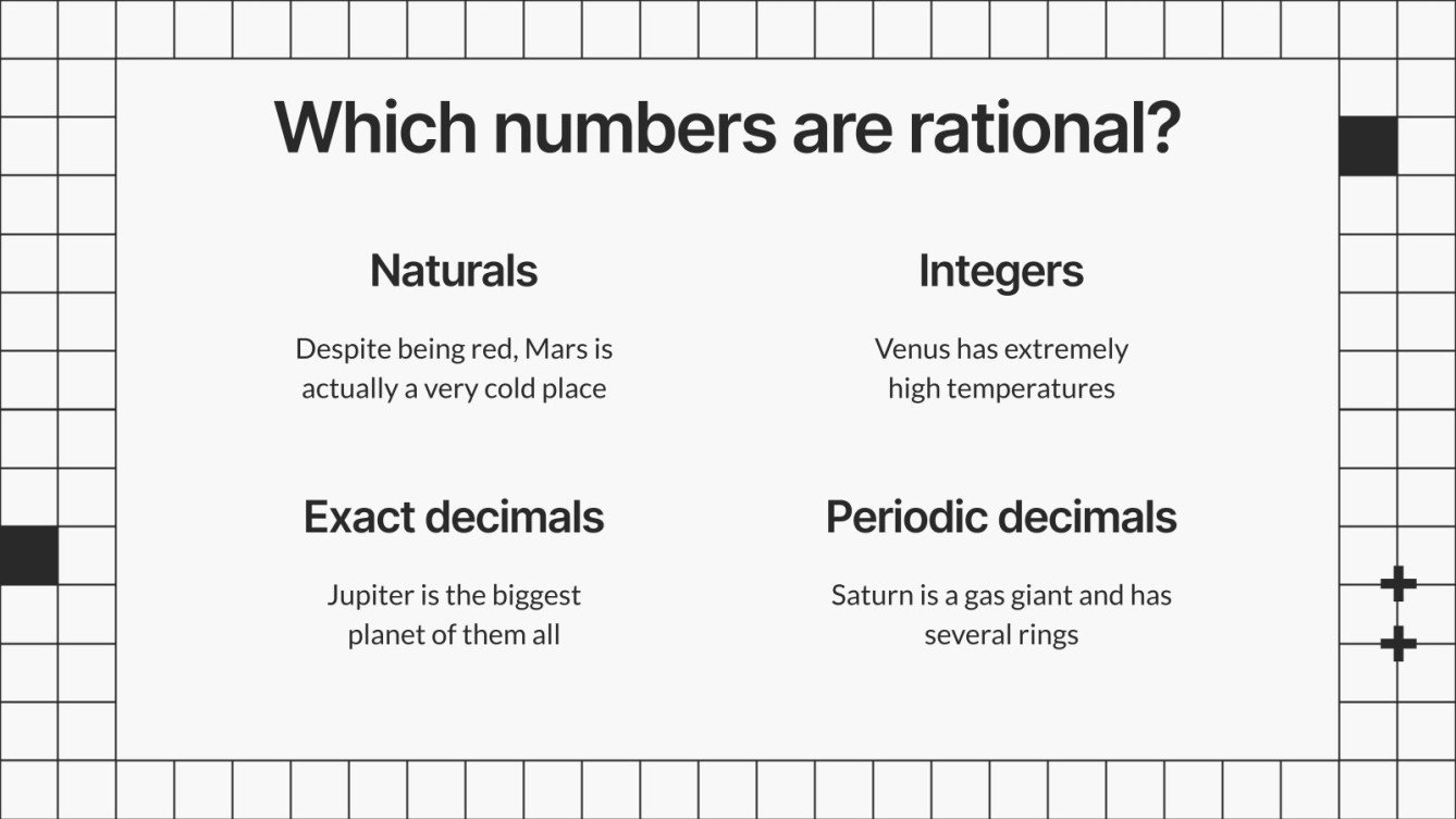 Números racionales - Mates - 1º de ESO