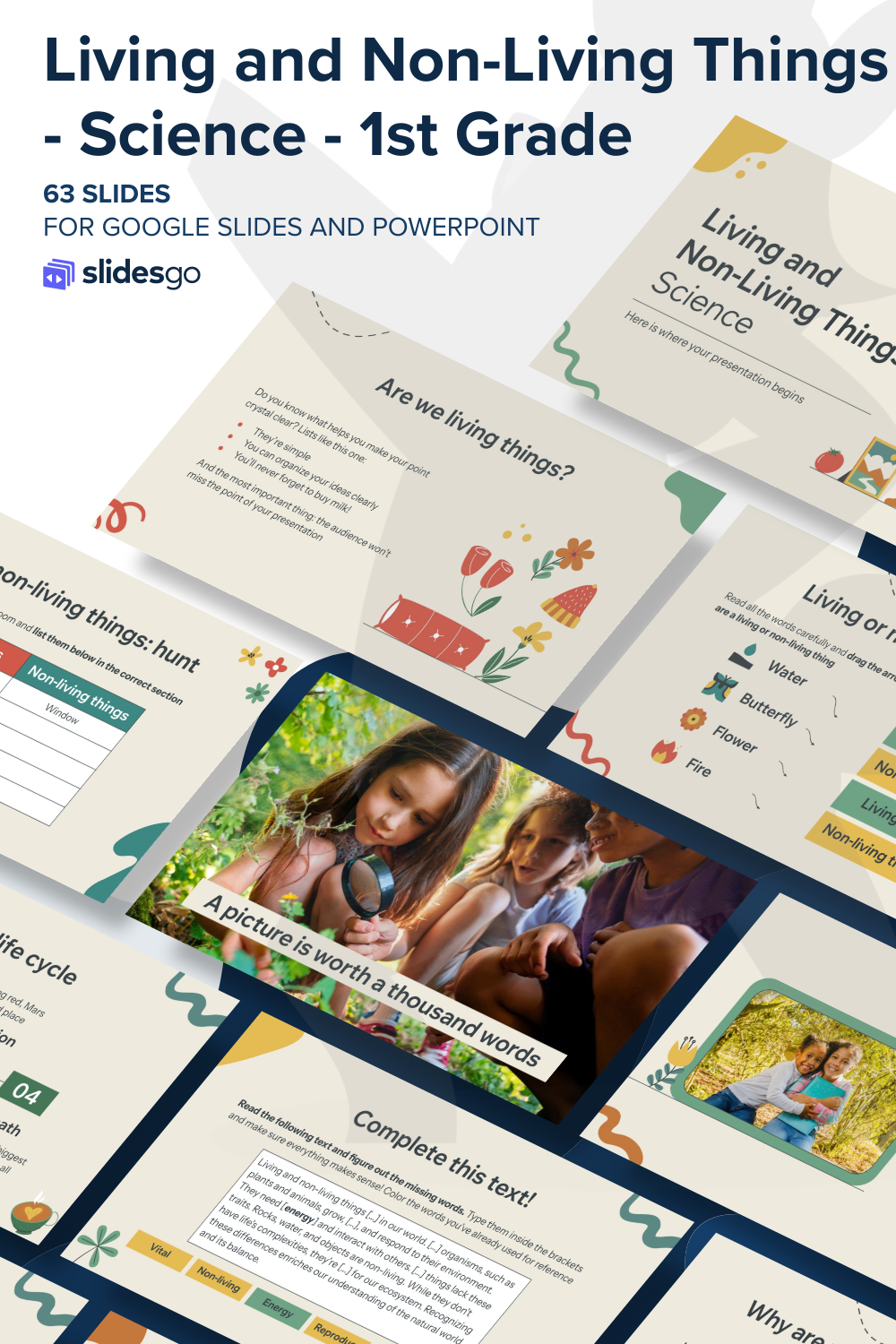 Living and Non-Living Things | Google Slides & PowerPoint