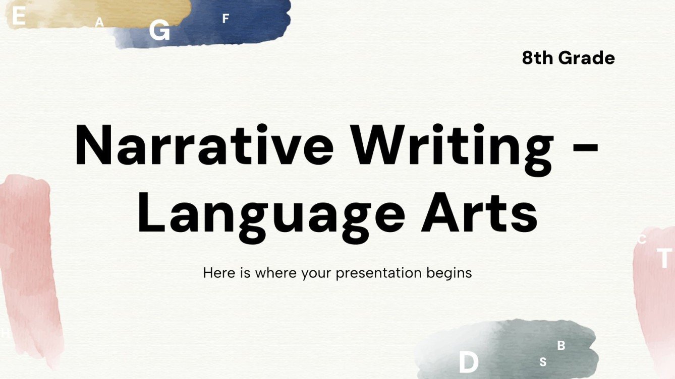 Narrative Writing - Language Arts - 8th Grade