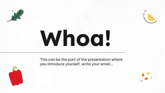 Bell Pepper Recipes | Google Slides & PowerPoint