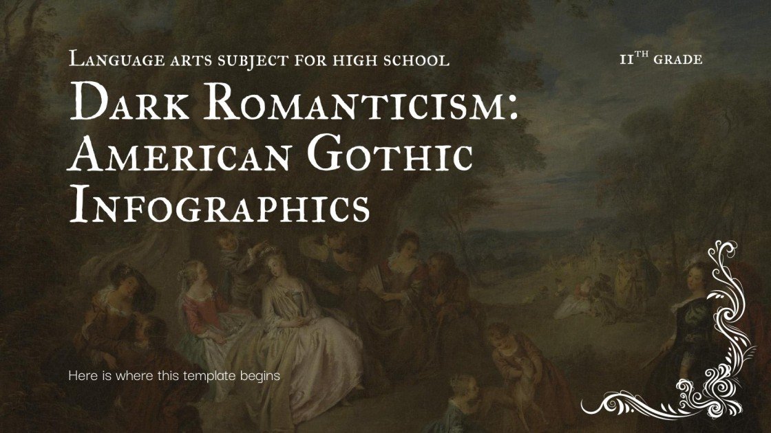 Dark Romanticism: American Gothic Infographics